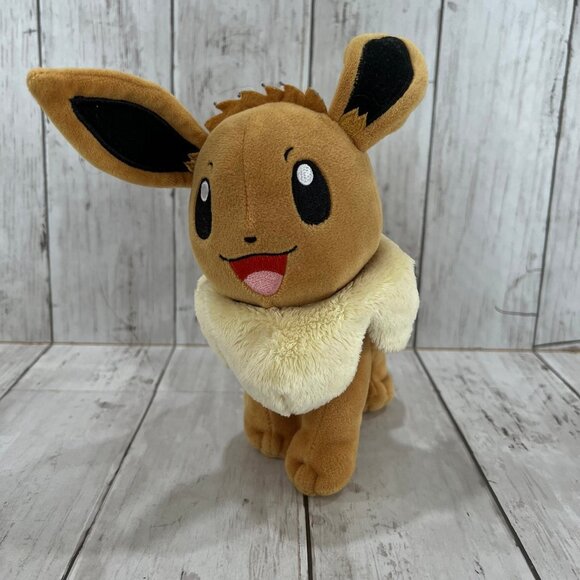 Pokemon | Toys | Pokemon Eevee 8 Standing Plush Stuffed Animal Toy ...